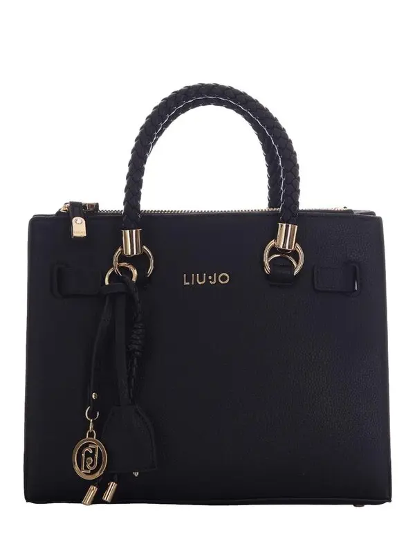 Liu Jo Textured Top Handle Handbag - Black