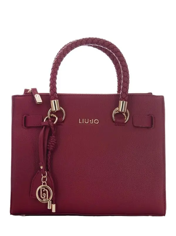 Liu Jo Textured Top Handle Handbag - Red