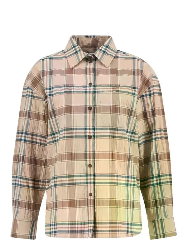 Barbour Rowane Tartan Shirt - Neutrals