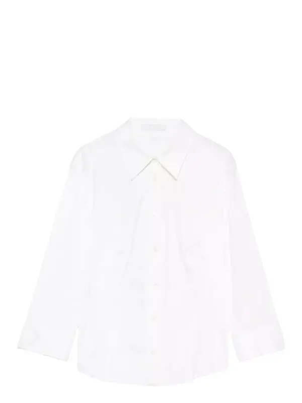 Prada Darted Waist Shirt - White