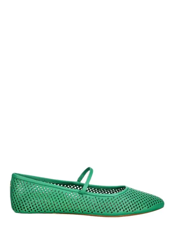 Ralph Lauren Jayna Perforated Ballet Flats - Green