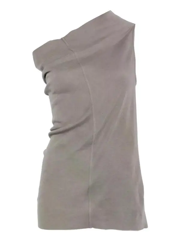 Rick Owens One-shoulder Sleeveless Top - Grey