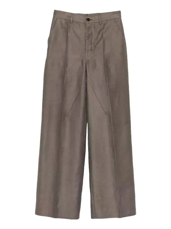 Rick Owens Belt-loop Palazzo Pants - Brown