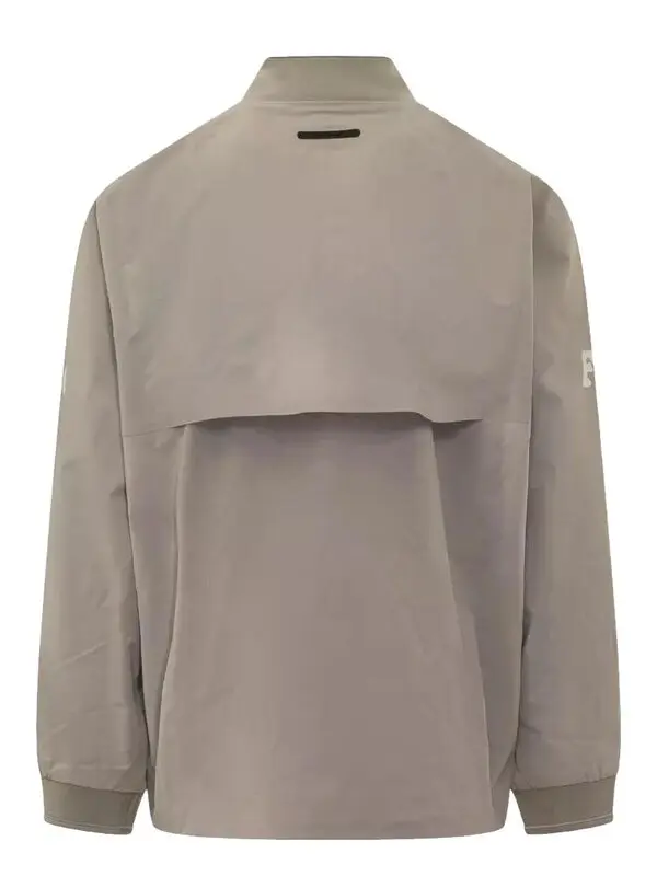 Fear Of God Cropped Half-zip Track Jacket - Neutrals