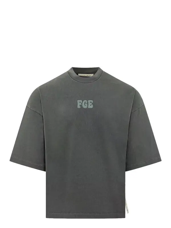 Fear Of God Heavy Jersey Merch T-shirt Boxy Fit - Grey