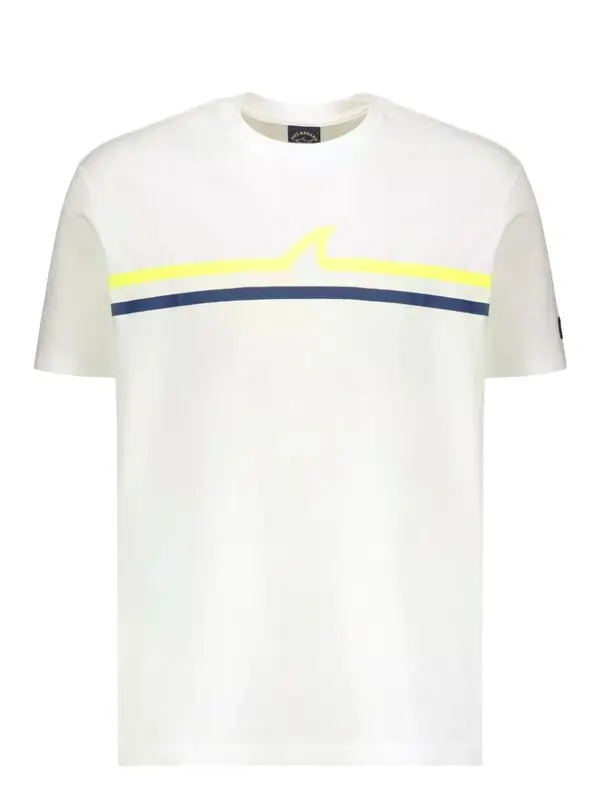 Paul & Shark Striped Short-sleeve T-shirt - White