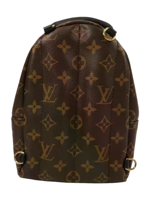 LOUIS VUITTON Mini Palm Springs Backpack Monogram Canvas - Brown