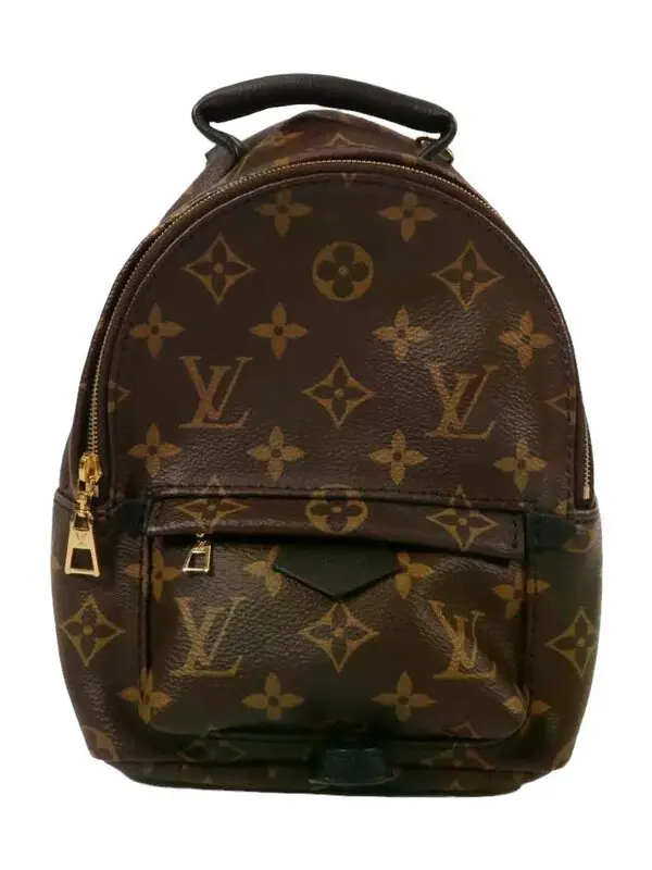 LOUIS VUITTON Mini Palm Springs Backpack Monogram Canvas - Brown