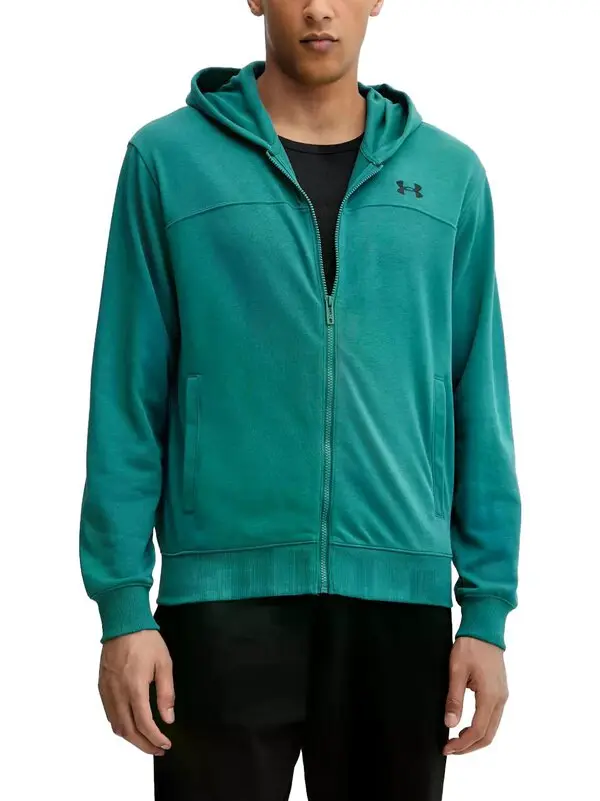 Under Armour Embroidered Logo Zip-up Hoodie - Green