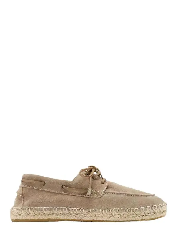 FORSA Enzo Lace-up Espadrilles - Brown