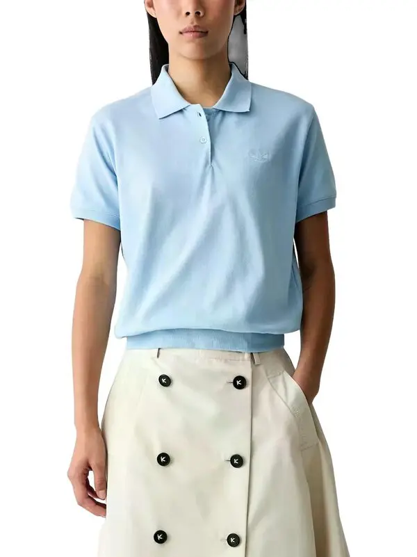 Adidas Short Sleeve Polo Shirt - Blue