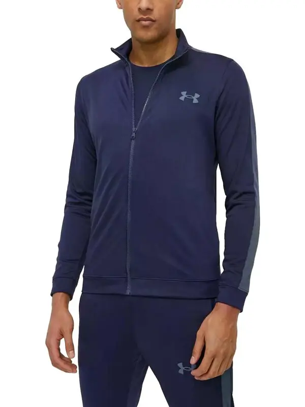 Under Armour Logo-print Zip-up Tracksuit - Blue