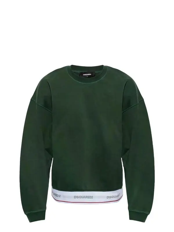 Dsquared2 Logo Waistband Sweatshirt - Green