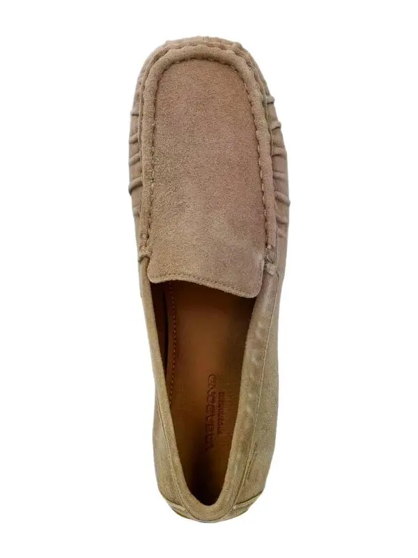 VAGABOND SHOEMAKERS Mika Ruched Slip-on Loafers - Neutrals