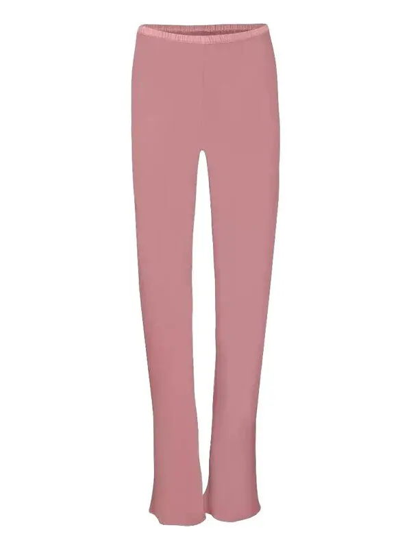 PETER COHEN Bias-cut Wide-leg Trousers - Pink