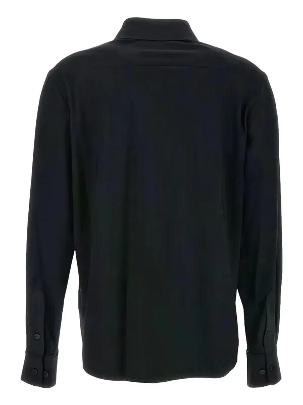 IRIE' Irie Ruffled Long-sleeve Shirt - Black