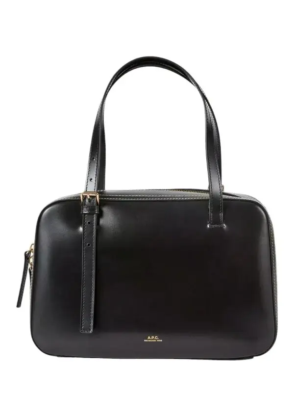 A.p.c. Virginie Box Bag - Black