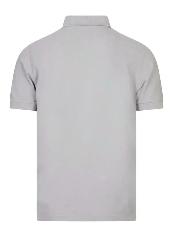 Stone Island Logo-patch Polo Shirt - Grey