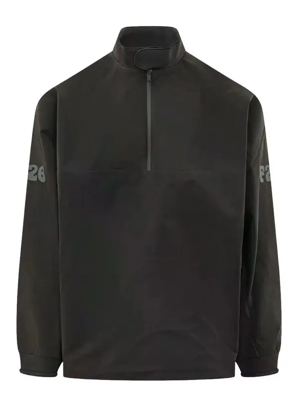 Fear Of God Half Zip Track Jacket - Black