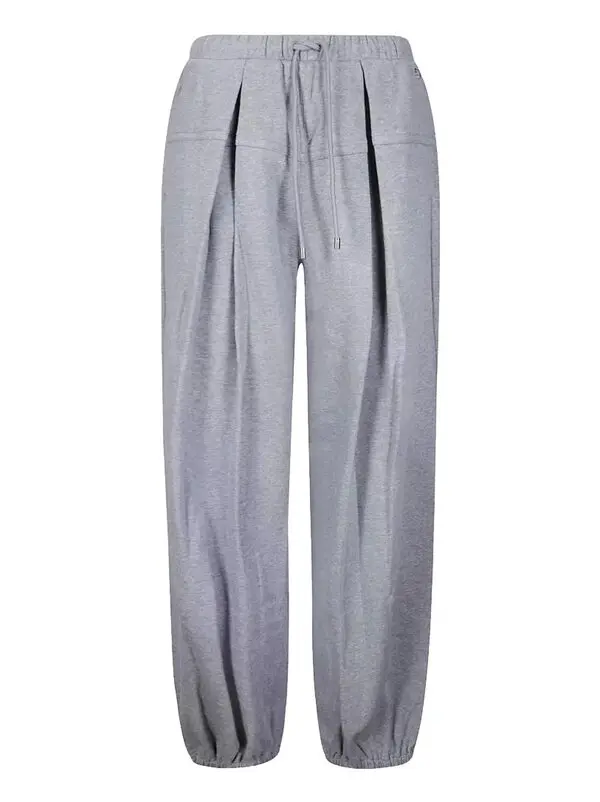 Sportmax Drawstring Track Pants - Grey
