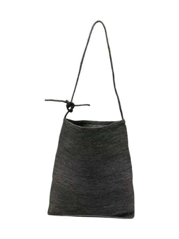SOPHIE DIGARD Woven-effect Shoulder Bag - Grey
