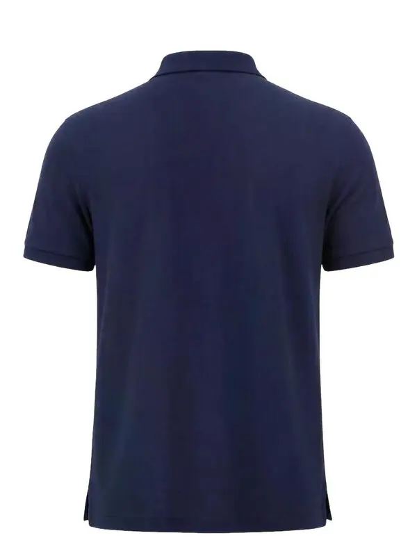 Polo Ralph Lauren Embroidered-logo Polo Shirt - Blue