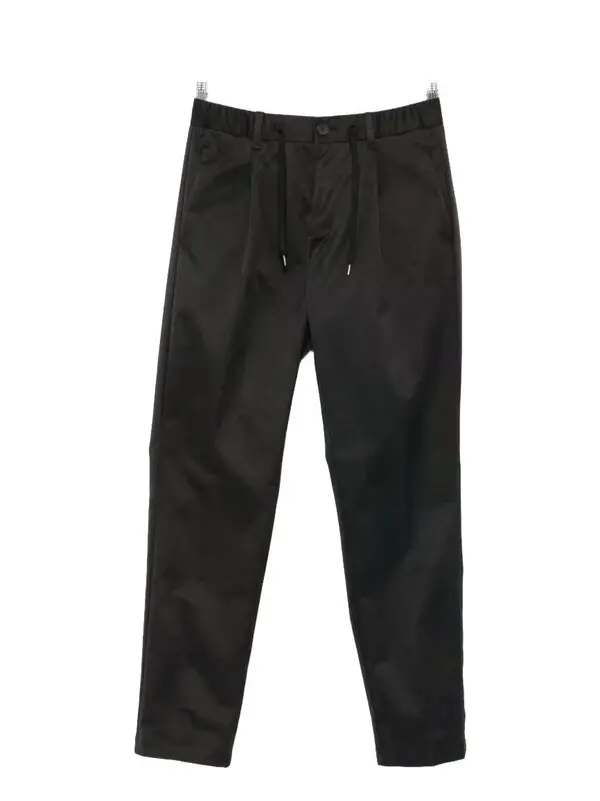 Herno Tailored Trousers With Drawstring Waistband - Black