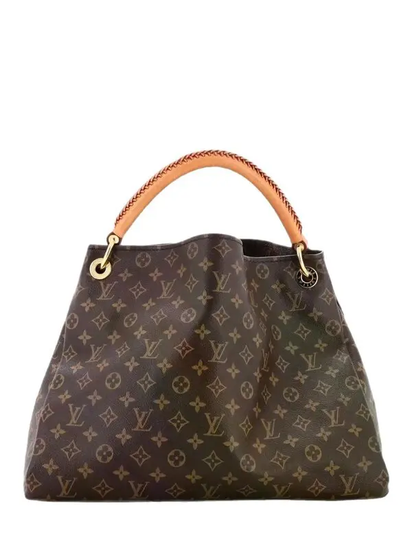 LOUIS VUITTON Artsy Hobo Mm Monogram Canvas - Brown
