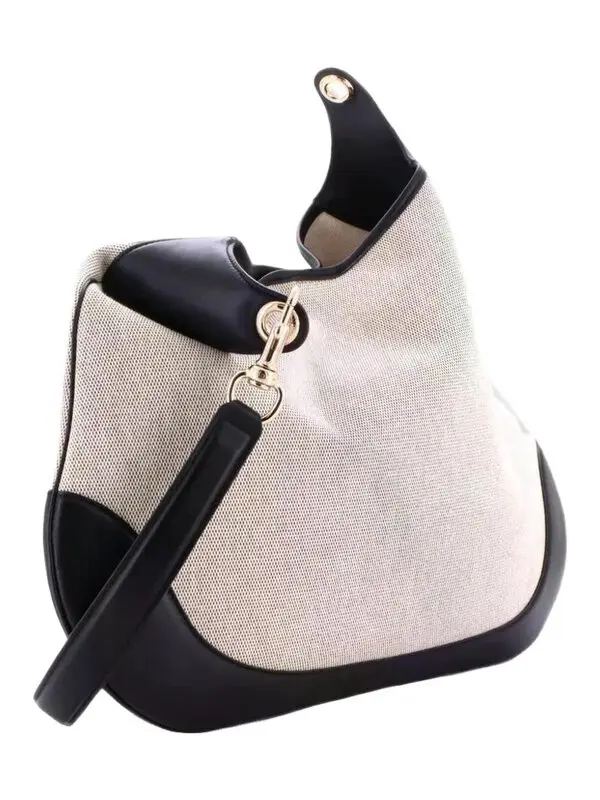 Gucci Canvas Hobo Bag - Neutrals
