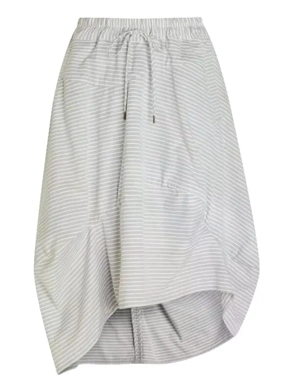 VIVIENNE WESTWOOD Aerodrome Asymmetric Midi Skirt - Grey