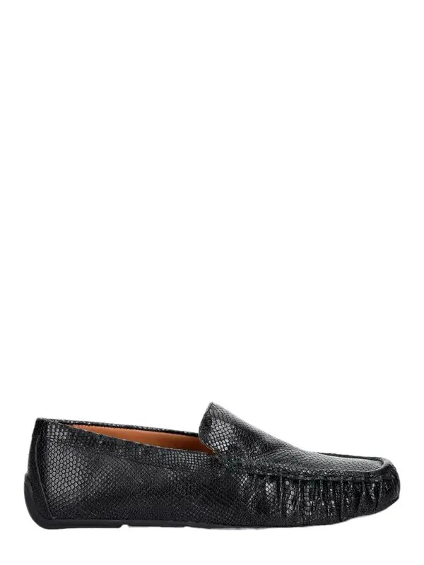 VAGABOND SHOEMAKERS Mika Snake-effect Loafers - Black
