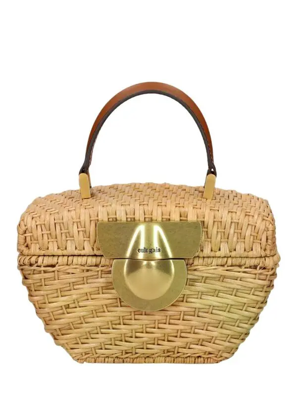 Cult Gaia Woven Tote Bag - Neutrals