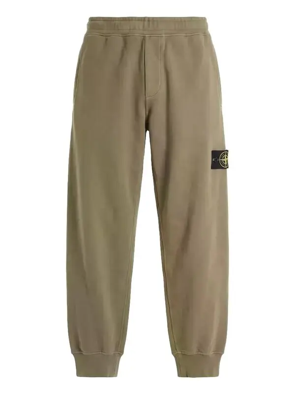 Stone Island Logo-patch Track Pants - Green