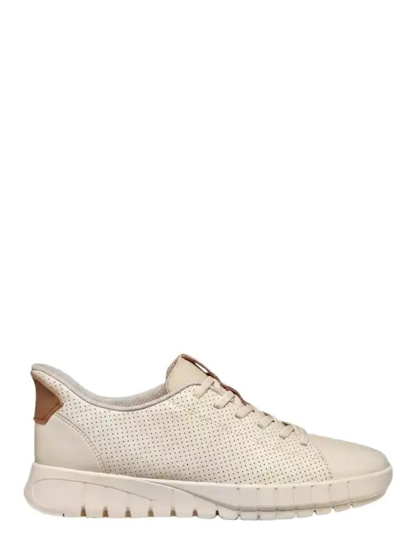 Geox Perforated Slip-on Sneakers - Neutrals