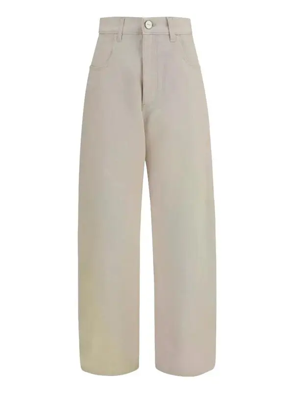 RÓHE Berber Barrel-leg Jeans - White