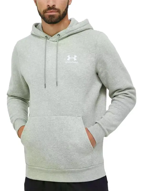 Under Armour Ua Icon Logo-print Drawstring Hoodie - Grey