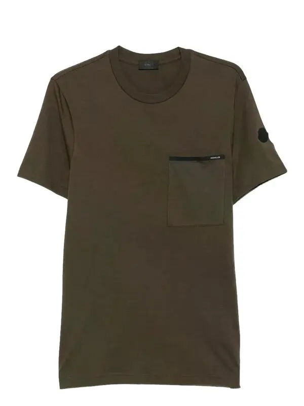 Moncler Chest-pocket T-shirt - Green