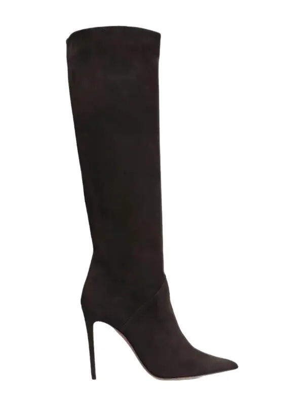 CASTAGNA Smirne Pointed-toe Stiletto-heel Boots - Brown