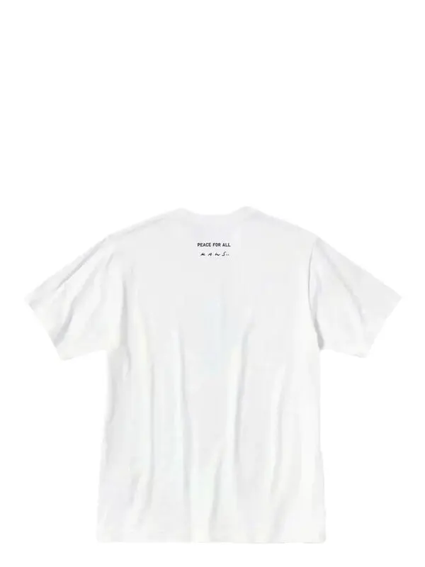 KAWS X Uniqlo Peace For All T-shirt - White