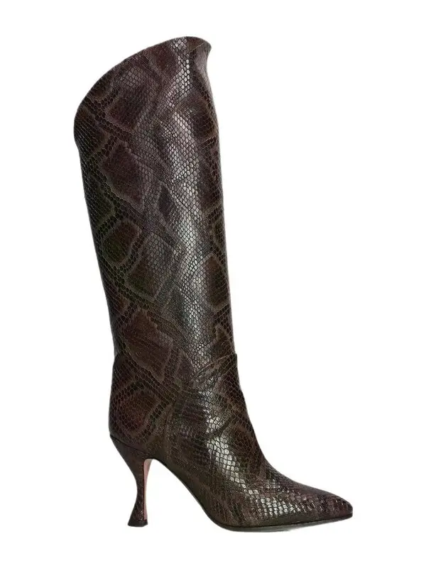 CASTAGNA Nimes Knee-high Boots - Brown