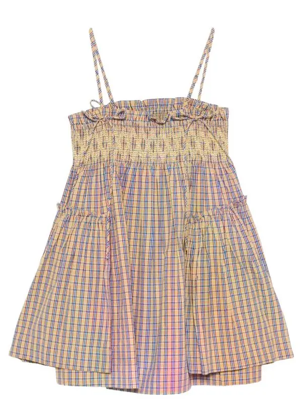 DAMSON MADDER Lilo Mini Dress - Brown