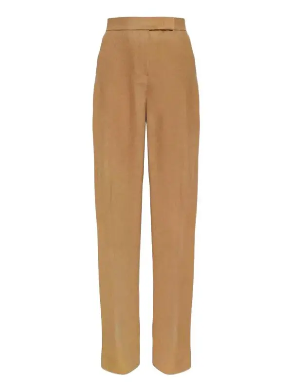Max Mara Filato Wool Trousers - Brown