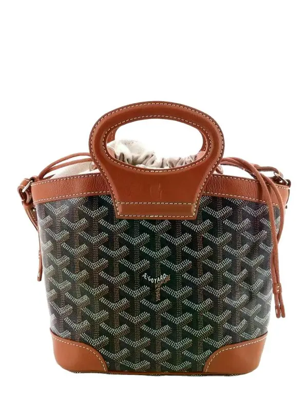 Goyard Beluga Mini Tote Bag In Coated Canvas - Brown