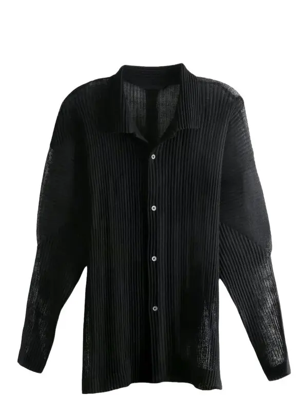 Issey Miyake Button-up Shirt - Black