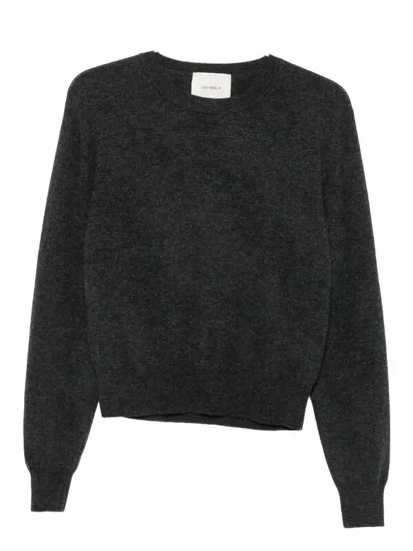 LISA YANG Crew Neck Sweater - Grey