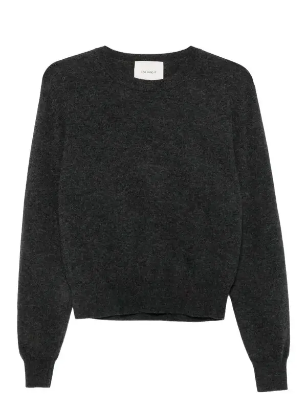 LISA YANG Crew Neck Sweater - Grey
