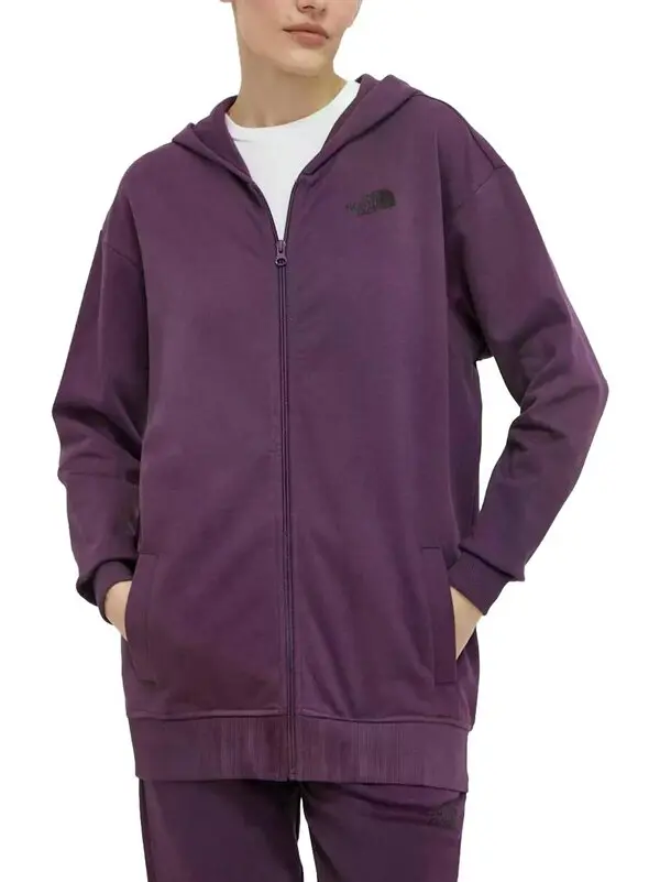 The North Face Zip-up Hoodie - Purple