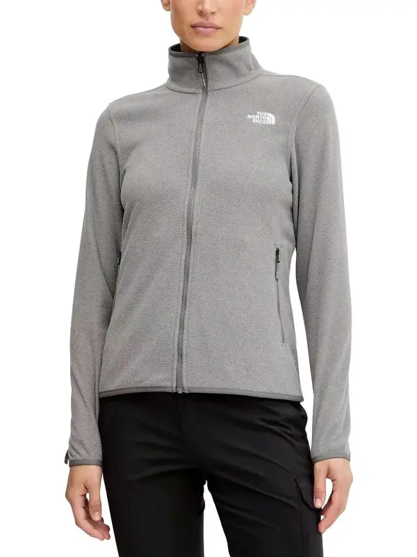 The North Face High-neck Zip Sweatshirt - Grey