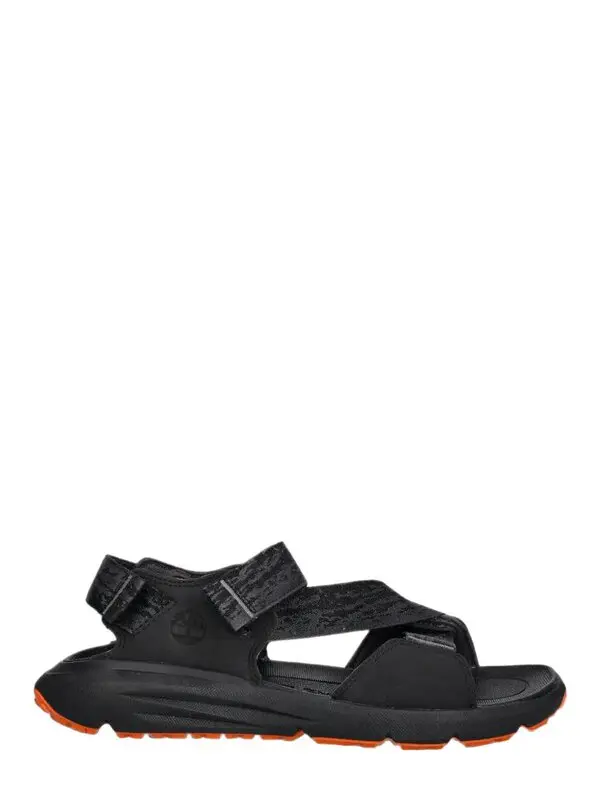 Timberland Touch-strap Leather Sandals - Black