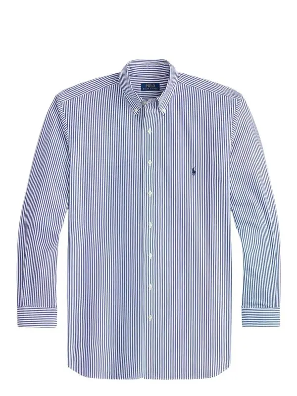 Polo Ralph Lauren Striped Pony Shirt - Blue